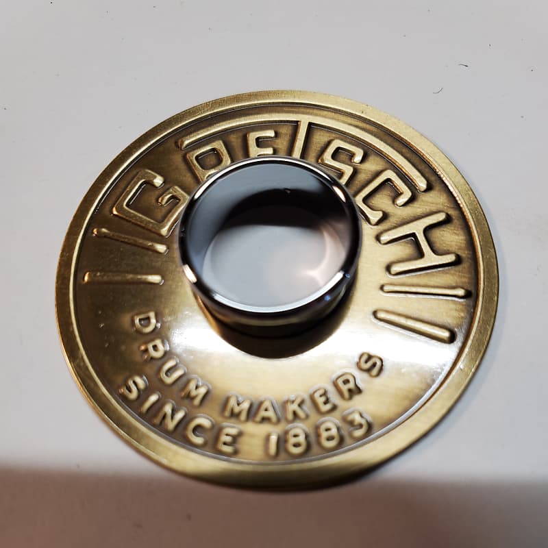 GRETSCH round badge repro for a bass drum 60's era influence | Reverb
