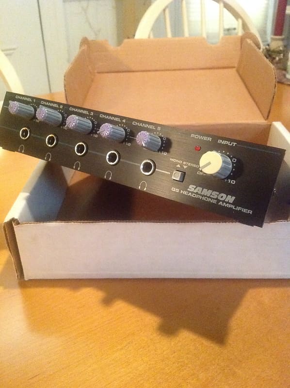 Samson Q5 Headphone Amplifier | Reverb