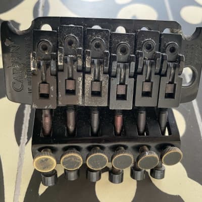 1980s Kahler Auto Latch System OEM factory pack (Black Bar) | Reverb