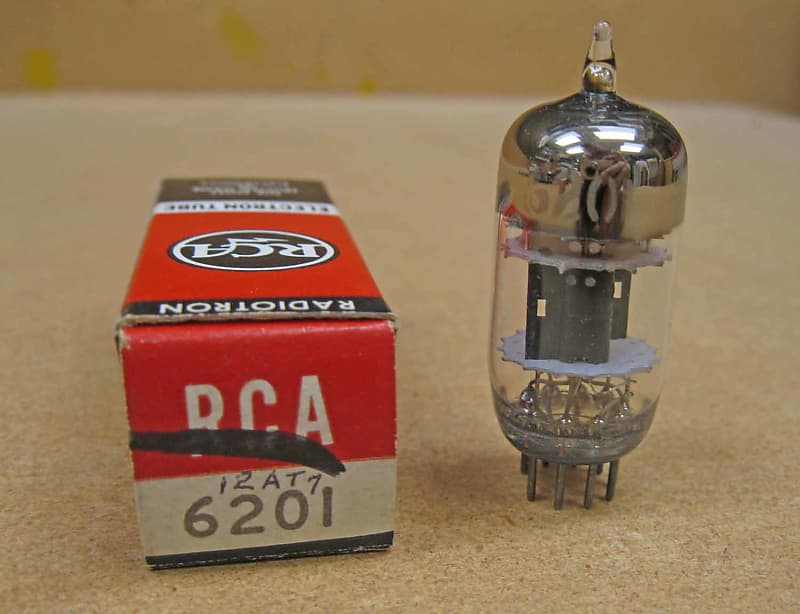 RCA NOS Vintage 6201 /12AT7 Preamp Tube | Reverb