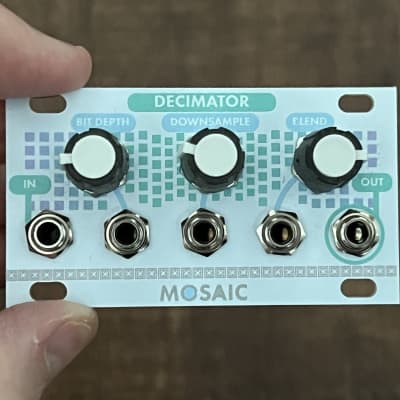 Mosaic 1U Decimator (Black) [Three Wave Music] | Reverb