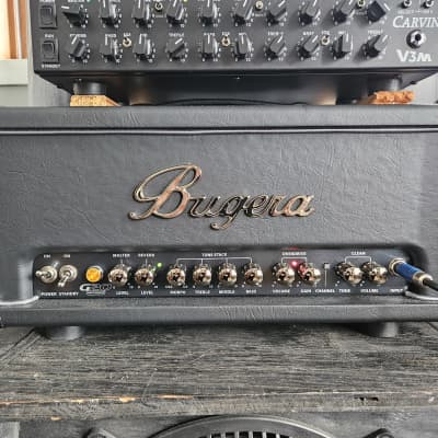 Bugera V22 Infinium Tube amp head with 212 Speaker Cab | Reverb