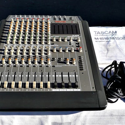 Tascam M-1B 8 Channel Line Mixer - 80's Analog Summing Mixer | Reverb