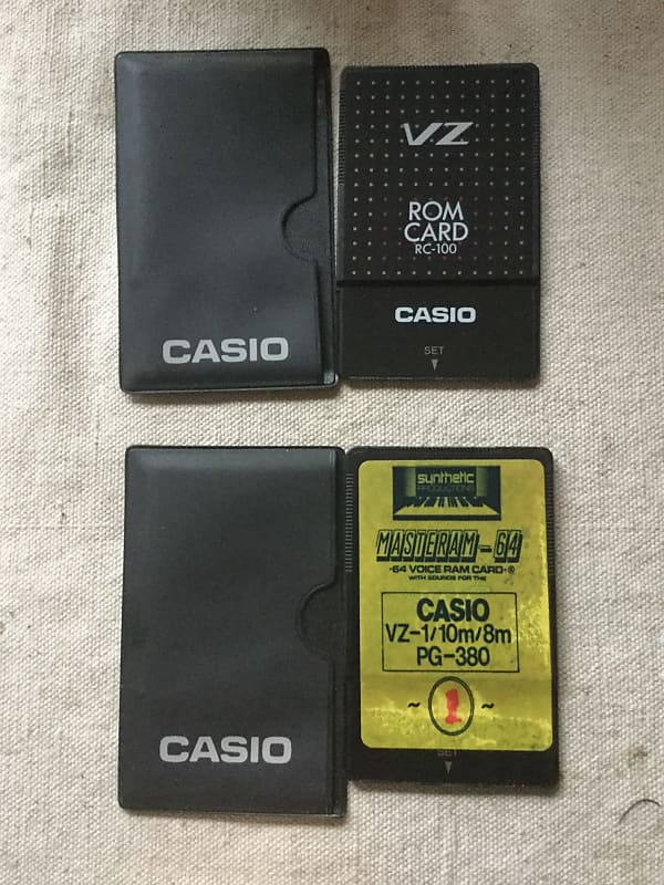 Casio Rom Cards | Reverb