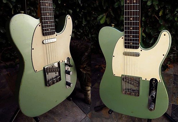 * Custom Color Danocaster 60's Telecaster - Rosewood Board - | Reverb