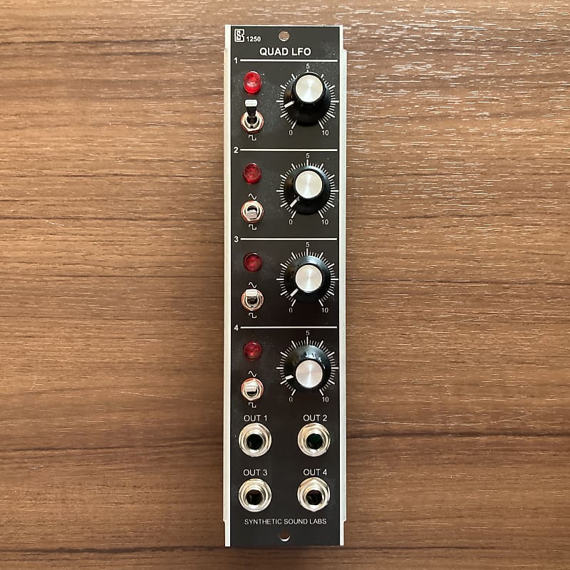 Synthetic Sound Labs 1250 Quad LFO - MU, 5U, Dotcom | Reverb