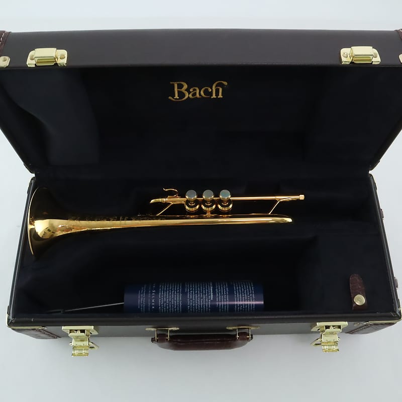 Bach Model AE190 Stradivarius Artisan Eb Trumpet SN A4047 | Reverb