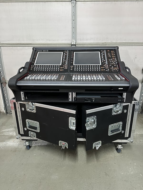 DiGiCo SD12-96 with MM Opticalcon and ZCase Flip-case | Reverb