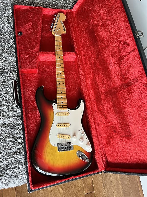 H.S. Anderson Stratocaster 1976 - Sunburst | Reverb