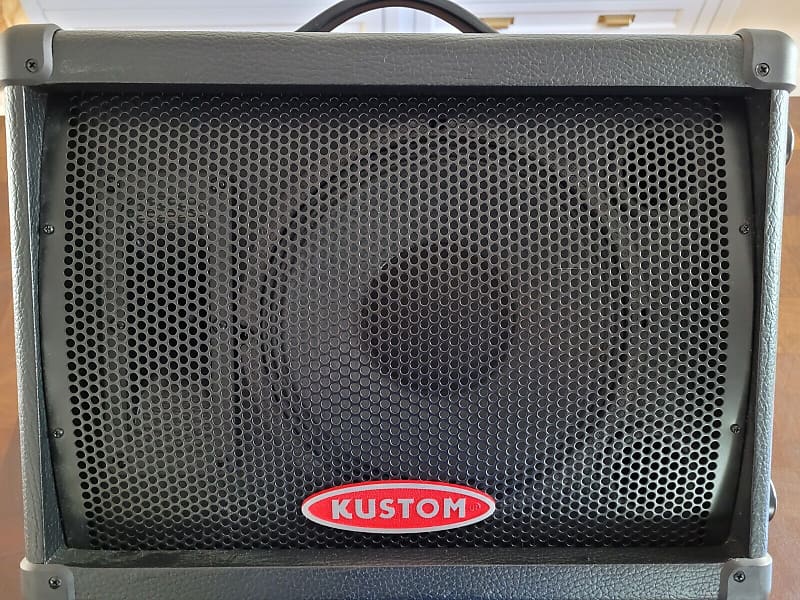 Kustom KPM10 50 watt powered Stage Monitor - Black | Reverb