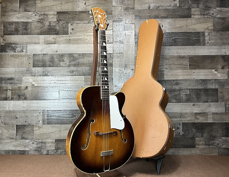 Kay Cutaway Archtop K-11 Model Sunburst (1950's) w/OHSC | Reverb