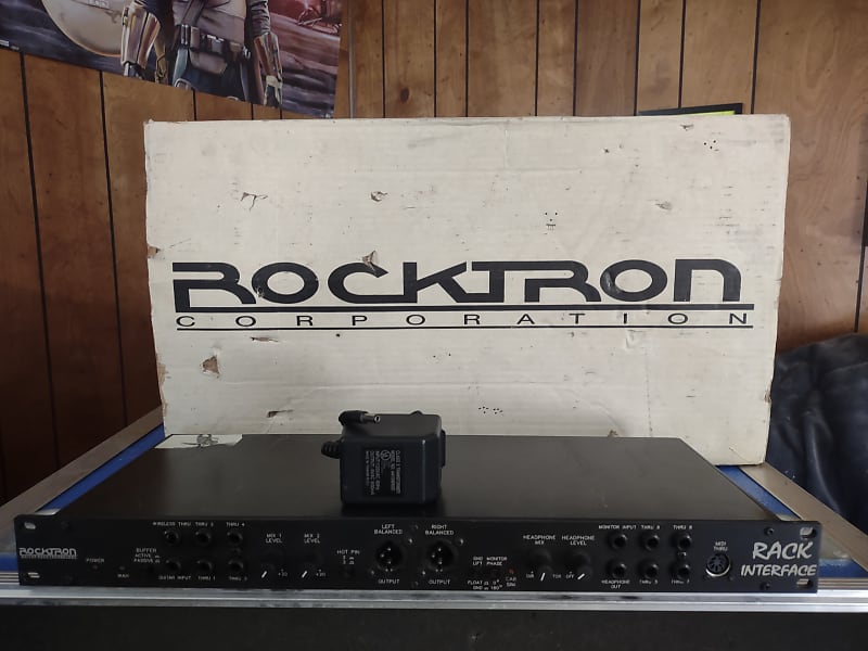 Rocktron Rack interface 90's - Black | Reverb