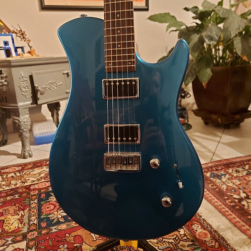 Relish Guitars Trinity Metallic Blue: with 3 sets of Pickups! | Reverb