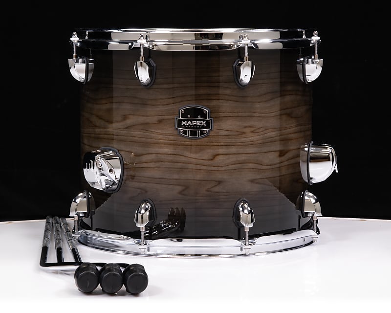 Mapex Armory 14x12 Floor Tom - Black Dawn | Reverb