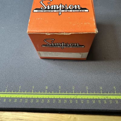 Simpson VU meter Model 1347 | Reverb