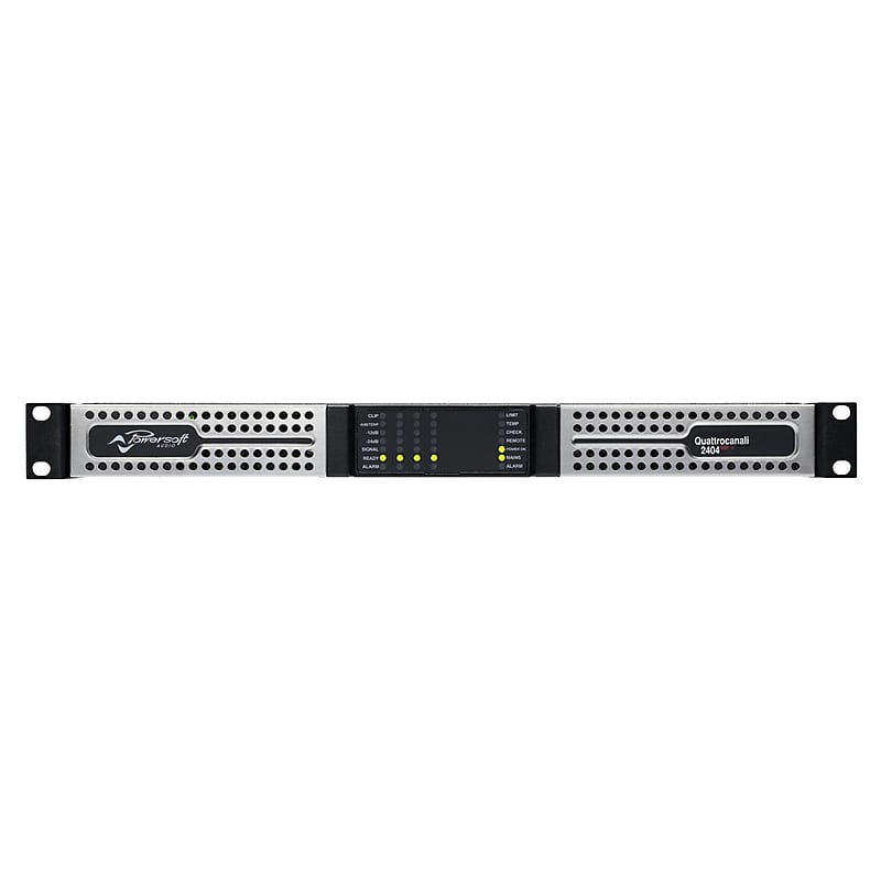 Powersoft Quattrocanali 2404 DSP+ 2400W 4-Channel Flexible | Reverb