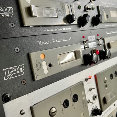 Telefunken V72 tube microphone preamplifier racked | Reverb Canada