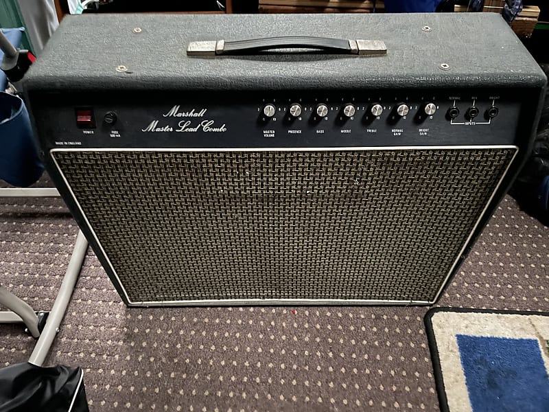 Marshall Master Lead 2199 1978 - Black | Reverb