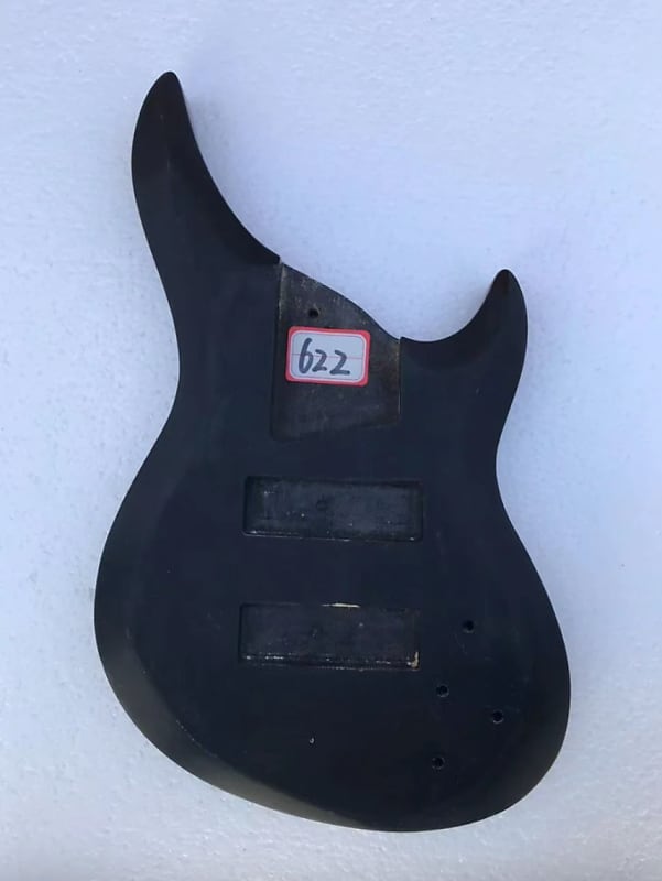 Electric Bass Guitar Body in Black | Reverb Australia