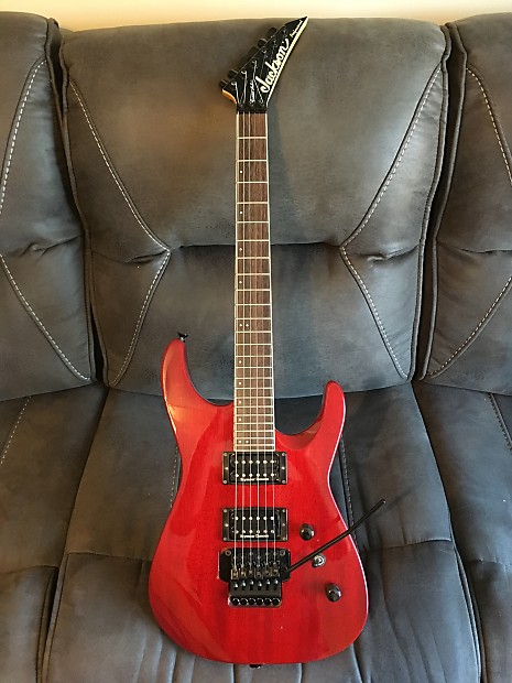 Jackson Fusion HH 1993 red trans | Reverb