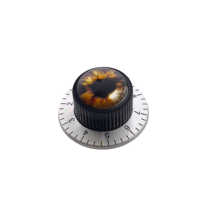 Dragon Eyes (Serpent - Black and Brown) - Custom Guitar Knobs | Reverb