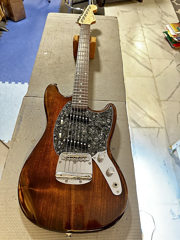 Warmoth Mustang 2024 - tobacco burst | Reverb
