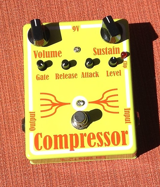 MI Effects Compressor pedal with noise Gate | Reverb