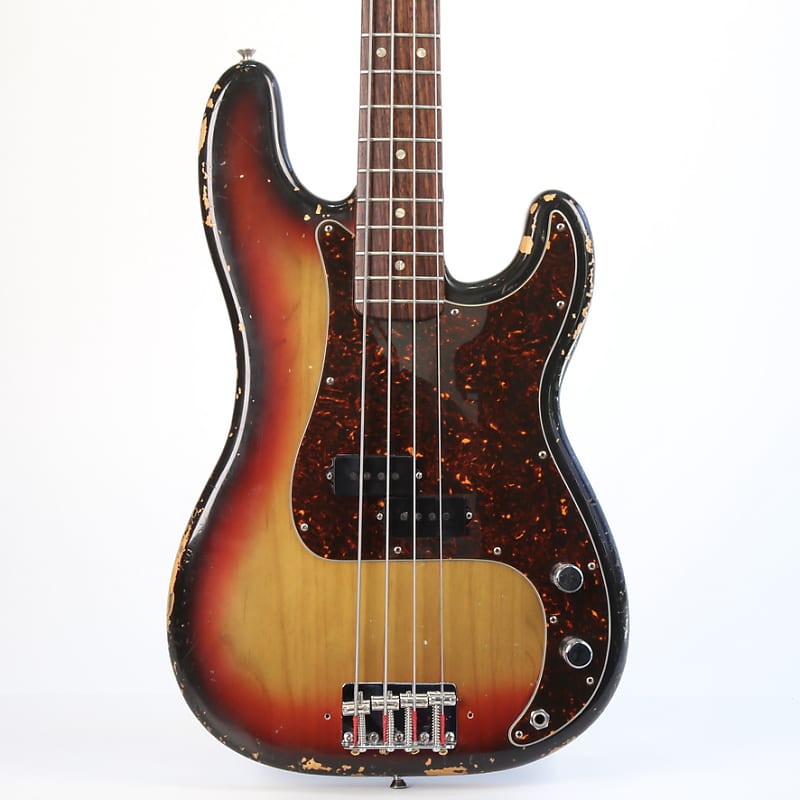 1973 Fender Precision Bass owned and played by Tortoise | Reverb
