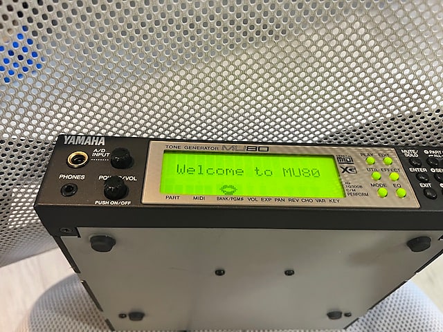 Yamaha MU80 Late 1980s - Black | Reverb