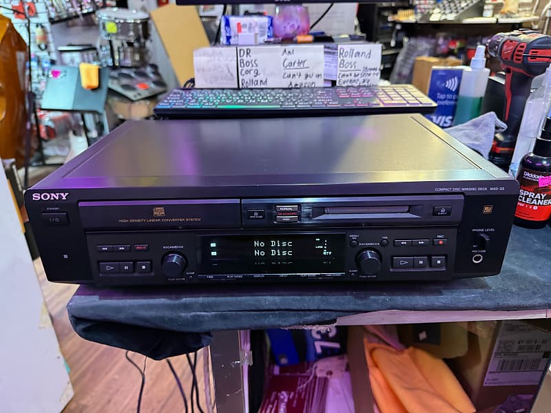 Sony MXD-D3 CD Player/MiniDisc Recorder | Reverb