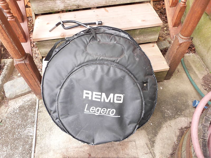 Remo Legero 22" 16" 10" spurs bag | Reverb