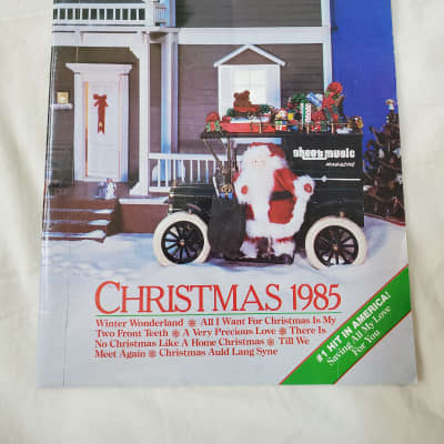 Sheet Music Magazine Back Issue December 1985 | Reverb