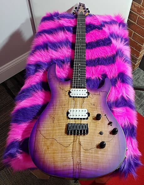 Kiesel DC600H in Purple California Burst, Spalted Maple with | Reverb