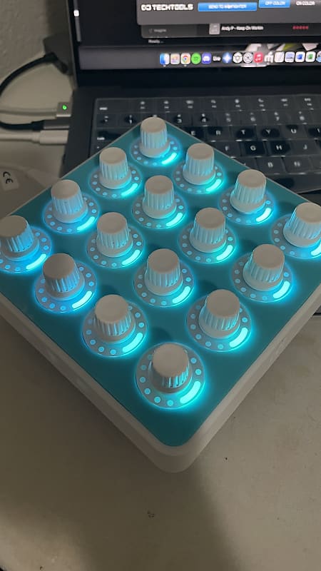 DJ Tech Tools Midi Fighter Twister *Rare Teal Top* | Reverb