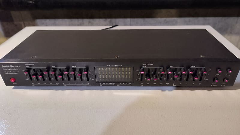 AudioSource AUDIOSOURCE MODEL EQ EIGHT/SERIES II 10 BAND | Reverb