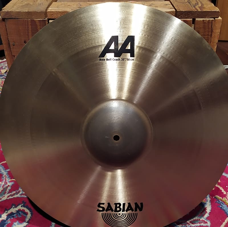 Sabian 20” AA Raw Bell Crash | Reverb UK