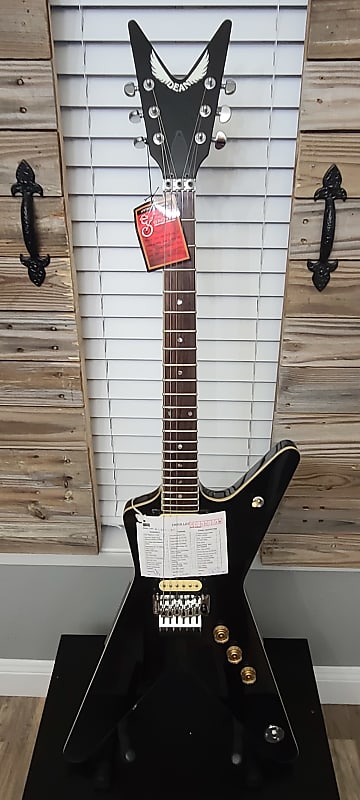 Dean ML 79 Floyd Rose - Black, NEW with box and Tags!! Look! | Reverb