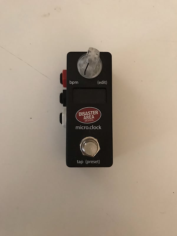 Disaster Area Designs Micro clock Black | Reverb