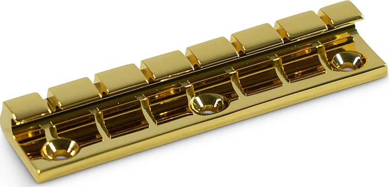 WD Brass 7 String Flat Mount Tailpiece Gold | Reverb