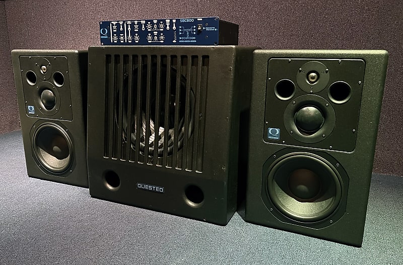 Quested V3110 Studio Monitor Speakers w/ X15 Subwoofer and | Reverb
