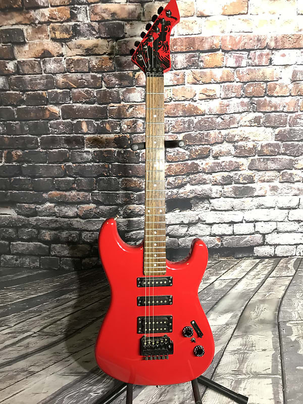BC Rich Rave Gorilla 1990s Red | Reverb