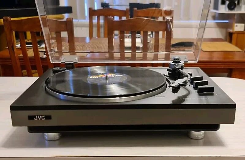 VINTAGE JVC TURNTABLE/RECORD PLAYER/MADE IN JAPAN | Reverb