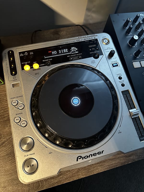 Pioneer CDJ-800 MK2 Turntable | Reverb
