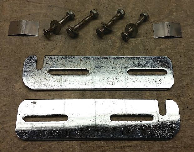 Vintage 1960's Fender piggyback/tilt-back hardware | Reverb