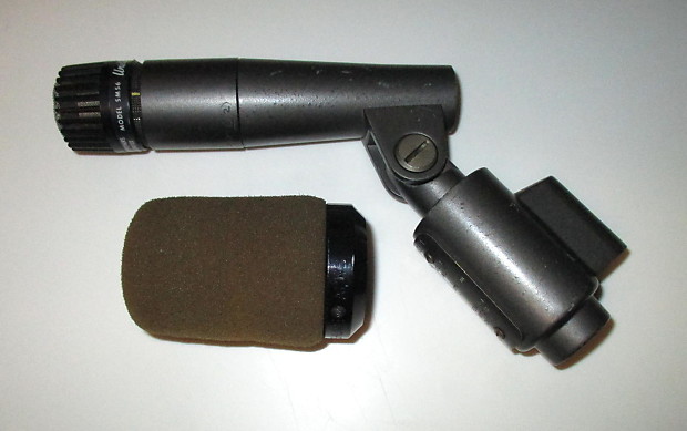 Shure SM56 Vintage Dynamic Microphone w/A2WS, Built-In Shock | Reverb