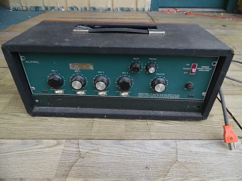 Vintage Altec 1606A Mixer Power Amplifier | Reverb