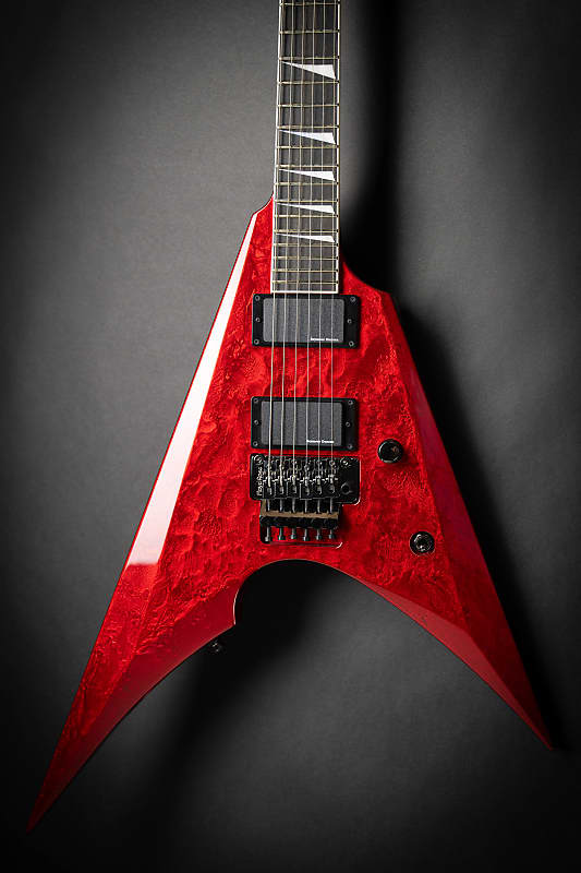 ESP Custom Shop Arrow FR Liquid Metal Red (E1330242) | Reverb