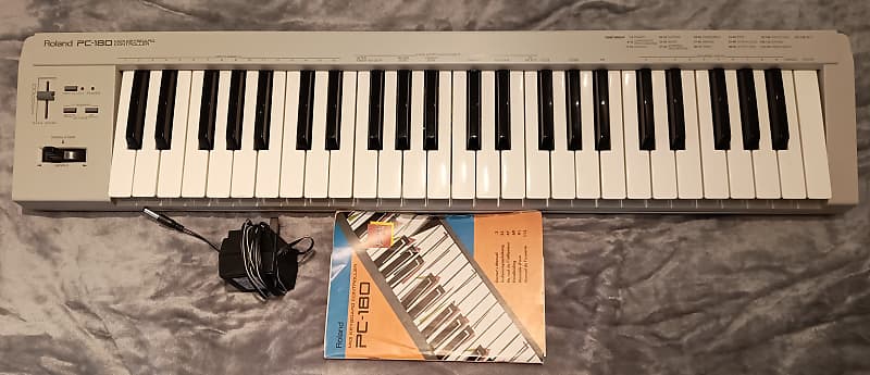 Roland PC-180 1998 49-key midi keyboard plus midi cable | Reverb