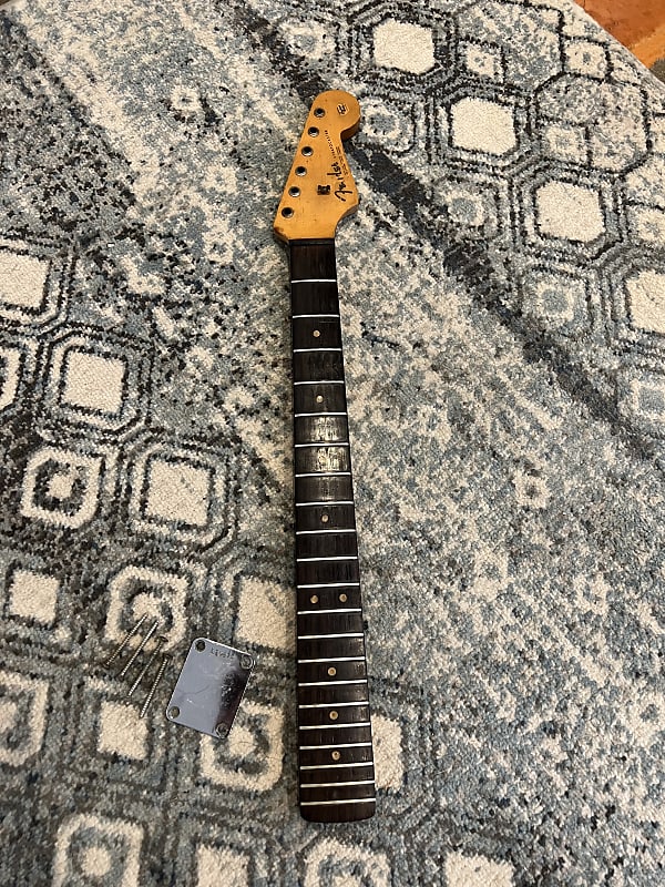 Fender Stratocaster neck + extras 1963 | Reverb