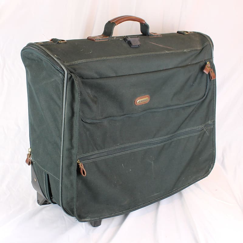 Green Accordion Trolley Soft Case 23" x 17" x 7" | Reverb Australia
